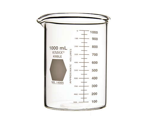 Heavy Duty Low Form Griffin Beaker | DWK Kimble- MG Scientific