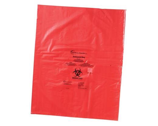 Red Disposable Biohazard Bags | Heathrow- MG Scientific