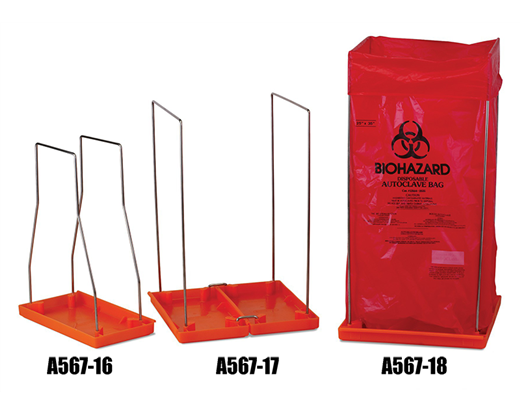 Biohazard Bag Holders | Bel-Art- MG Scientific