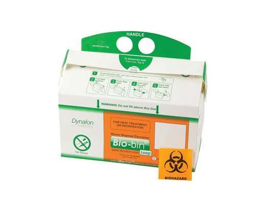 Bio-bin Foldable and Stackable Waste Disposal Containers | Dynalon ...