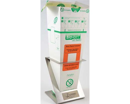 Bio-bin Foldable and Stackable Waste Disposal Containers | Dynalon ...