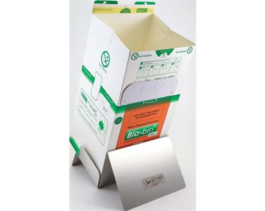 Bio-bin Foldable and Stackable Waste Disposal Containers | Dynalon ...