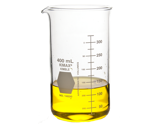 Berzelius Tall Form Beaker with Spout and Capacity Scale | Kimble- MG ...