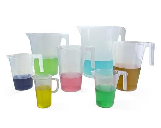 Polypropylene Low Form Beaker with Handle | Dynalon- MG Scientific