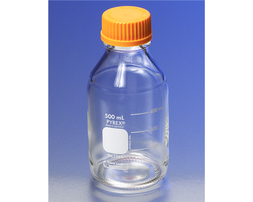 Pyrex Graduated Media Bottles with Cap | Corning- MG Scientific