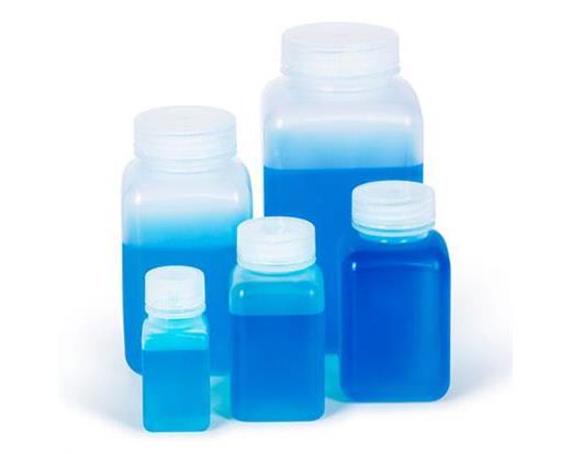 RealSeal Square Laboratory Bottles | Globe- MG Scientific