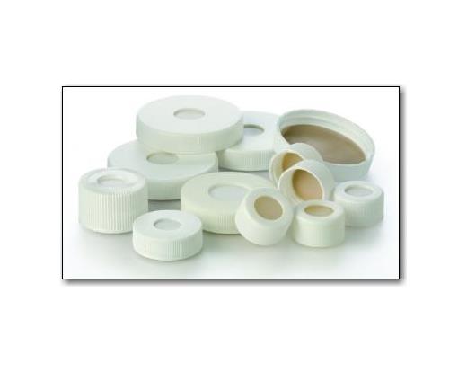 White PP Open-top Septa Caps | Thermo Scientific- MG Scientific