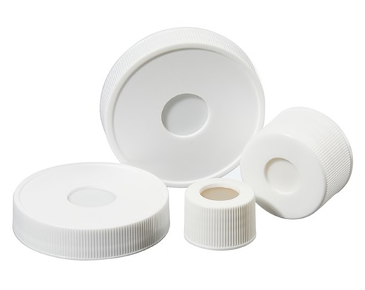 White PP Open-top Septa Caps | Thermo Scientific- MG Scientific