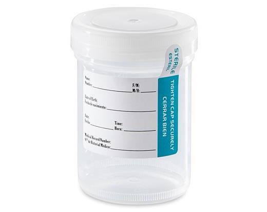 Leak Resistant Specimen Containers | Globe- MG Scientific