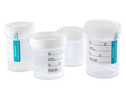Leak Resistant Specimen Containers | Globe- MG Scientific