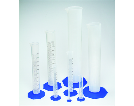 3662 Graduated Cylinders with blue polypropylene base | Nalgene- MG ...