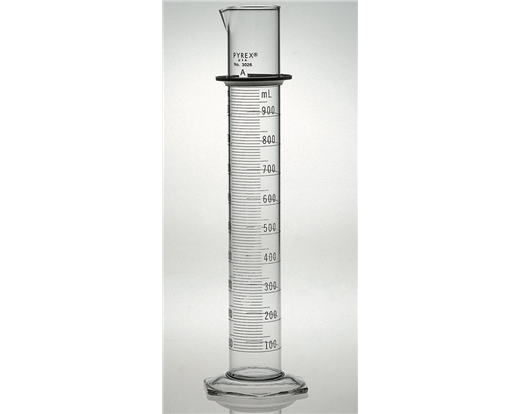 Pyrex Double Metric Scale Class A Cylinders | Corning- MG Scientific