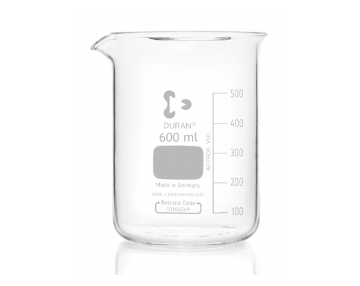Low Form Griffin Beaker with Spout | Duran- MG Scientific