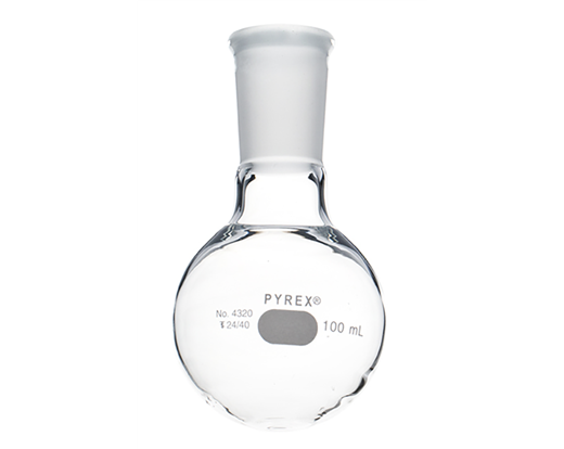 Pyrex Short Neck Boiling Flask Corning Mg Scientific