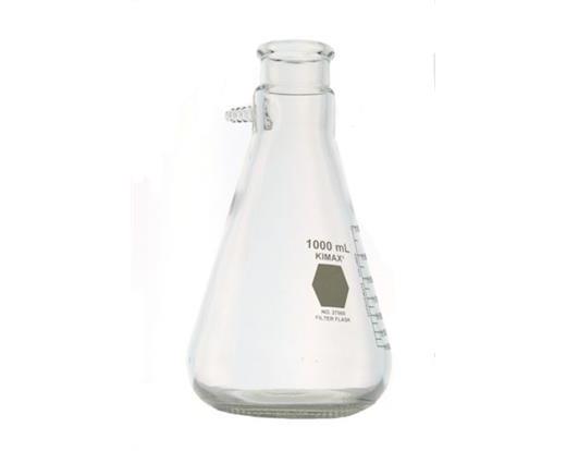 Graduated Filtering Flask with Side Tubulation | DWK Kimble- MG Scientific