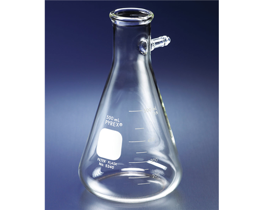 Pyrex Tubulation Filtering Flasks | Corning- MG Scientific