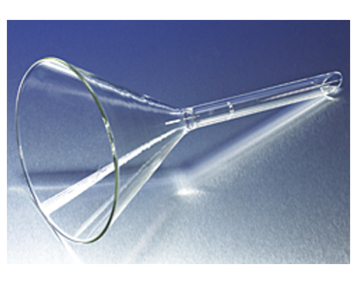 PYREX Plain 60° Angle Funnel | Corning- MG Scientific