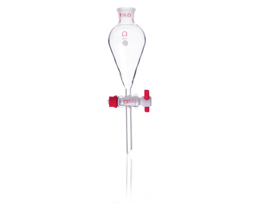 Squibb Separatory Funnels With PTFE Stopcock | DWK Kimble- MG Scientific