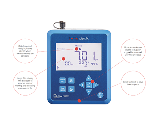 Lab Star PH111 pH Bench Meters | Orion- MG Scientific