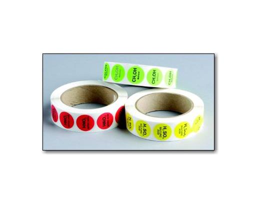 Color-coded Sample Alert Labels | Thermo Scientific- MG Scientific