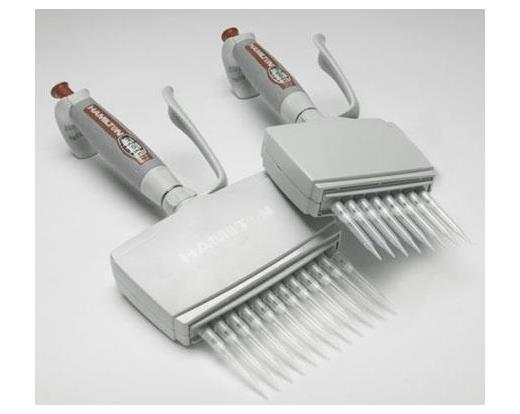 Multi-channel, SoftGrip Adjustable Volume Pipettors | Hamilton- MG ...