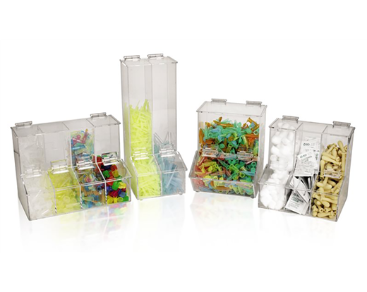 Non-skid Dust-free Workstation Storage Bins | Heathrow- MG Scientific