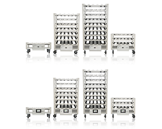 Bottom Drive Roll-in Incubator Rack | Wheaton- MG Scientific