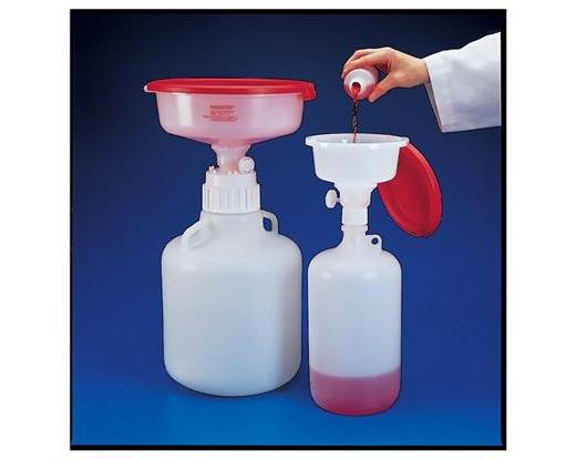 Safety Waste Funnel Systems | Nalgene- MG Scientific