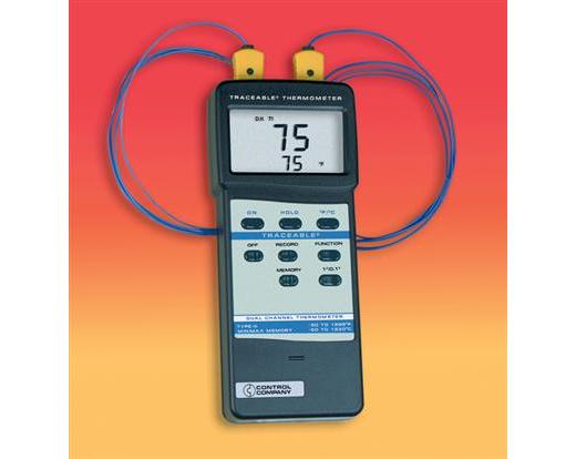 Thermometer, Traceable® Dual-Channel