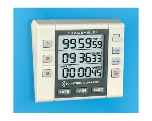 Timer, Three-Channel Alarm, Traceable®