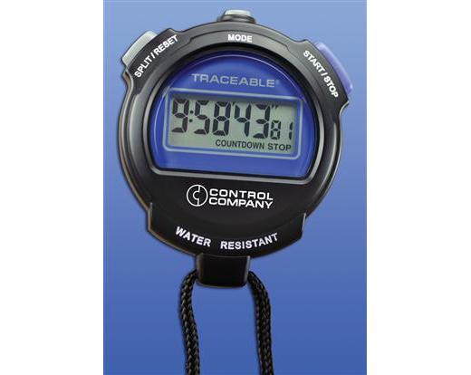 Stopwatch, Digital, Traceable®