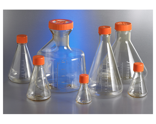 Polycarbonate Erlenmeyer Shake Flasks | Corning- MG Scientific