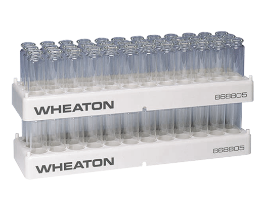 Polypropylene Vial Racks | DWK Wheaton- MG Scientific