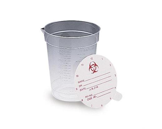 Container, Specimen, Polystyrene, Paper Lid