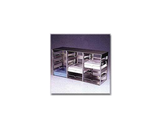 5038 stainless steel Horizontal CryoBox Racks | Nalgene- MG Scientific