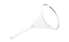 Pyrex Fluted 60 degree Short Stem Funnels | Corning- MG Scientific