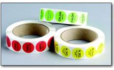 Color-coded Sample Alert Labels | Thermo Scientific- MG Scientific