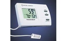 Thermometer, Traceable® Remote Alarm RH/Temperature Monitor